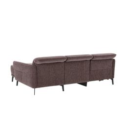 M&ouml;bel Kraft Ecksofa New York lila/violett Ma&szlig;e (cm): B: 251 H: 85 T: 179.0 &raquo; M&ouml;bel Kraft