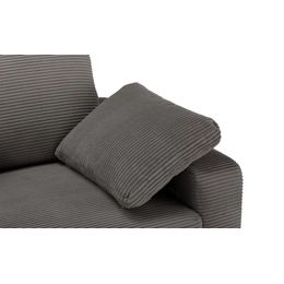 Gray & Jones Cord-Sofa Capa grau Ma&szlig;e (cm): B: 276 H: 86 T: 200.0 &raquo; M&ouml;bel Kraft