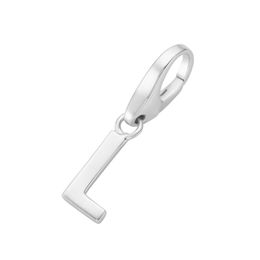 Charm Buchstabe "Buchstabe L, Silber 925", silber, Giorgio Martello MILANO, Charms, Damen, Silber 925 (Sterlingsilber)