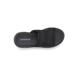 Vivance Pantolette schwarz Gr. 37 f&uuml;r Damen