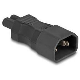 Delock 80469 Netz-Adapter Kleinger&auml;te-Buchse C7 - Stecker C14 Schwarz 1 St. Bag