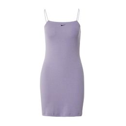 Nike Sportswear Kleid Damen Größe 36 lavendel / schwarz Winterkleid