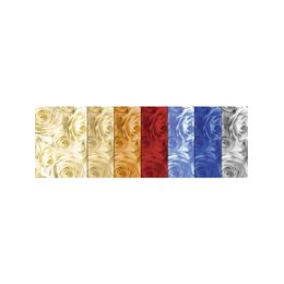 Buntpapierfabrik Ludwig Bähr Transparentpapier Rolle 115g/qm 50x61cm Rosen 8 Motive sortiert ... | Gr.: onesize
