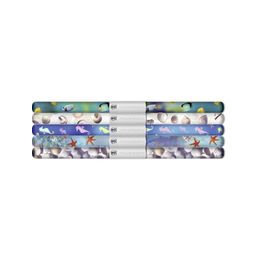 Buntpapierfabrik Ludwig Bähr Transparentpapier Rolle 115g/qm 50x61cm Maritim Packung mit 5 Motive ... | Gr.: onesize