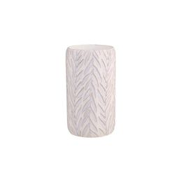 Chic Antique Vase Blattmuster in Grau | Gr.: onesize