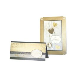 Buntpapierfabrik Ludwig Bähr Bastelpapier Highlight 215g/qm 50x70cm Packung mit 10 Bogen gold 6 ... | Gr.: onesize
