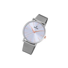 Analog-Armbanduhr Festina Ladies Classic silber mittel (ca. 38mm) | Gr.: onesize