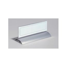 Durable Tischnamensschilder Desk Presenter de Luxe 61x210mm transparent ... | Gr.: onesize