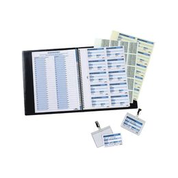 Durable Beschriftungsschilder Nachfüllsatz für Visitors Book 100 60x90mm Pa... | Gr.: onesize
