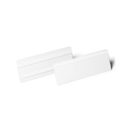 Durable Etikettentasche 1/2 A5 quer selbstklebend HardCover transparent ... | Gr.: onesize
