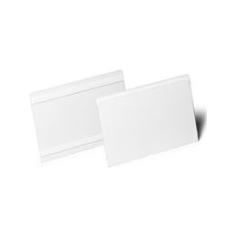 Durable Etikettentasche A5 quer HardCover selbstklebend transparent Packung ... | Gr.: onesize