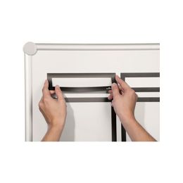 Durable Magnetrahmen Duraframe Magnetic Top 236x66mm magnetisch Packung mit 5 ... | Gr.: onesize