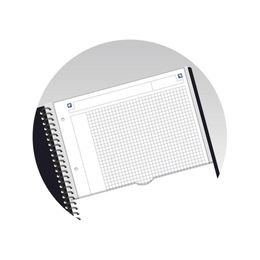 Oxford Collegeblock Studium Activebook A4+ kariert 80 Blatt 90 g/qm Optik ... | Gr.: onesize