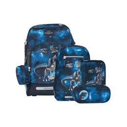 Beckmann Schulranzenset Active Air FLX - 6-tlg. Set Tech Rex | Gr.: onesize