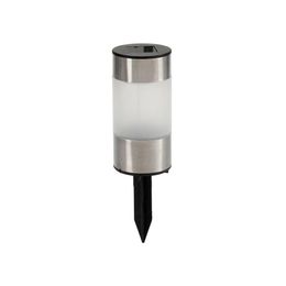 IBERGARDEN Solar-Gartenlampe in silbern | Gr.: onesize