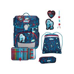 Scout Neo Exklusiv LED - Schulranzen Set 4tlg. (Planets) in White Unicorn | Gr.: onesize