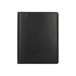 Alassio Monza Schreibmappe Leder 34 cm in schwarz | Gr.: onesize