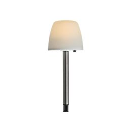 MARELIDA LED Solar Wegleuchte mit Mini Lampenschirm H: 28cm in weiß | Gr.: onesize