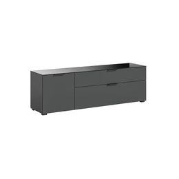ebuy24 TV Tisch Ray Anthrazit 160 x 40 cm | Gr.: onesize