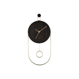 Karlsson Wanduhr in schwarz | Gr.: onesize