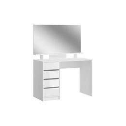 ebuy24 Konsolentisch Emma Weiß 110 x 48 cm | Gr.: onesize