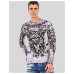 Cipo & Baxx Cipo & Baxx Sweatshirts in GREY | Gr.: XL