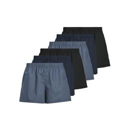 Jack & Jones Jack & Jones Web-Boxershorts 6er Pack in Dunkelblau | Gr.: L