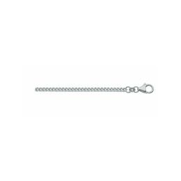 Adeli&aacute;s Damen 925 Silber Flach Panzer Halskette &Oslash; 1,8 mm in silber | Gr.: 70 cm