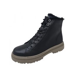 Paul Green Schnürstiefel in Schwarz | Gr.: 40