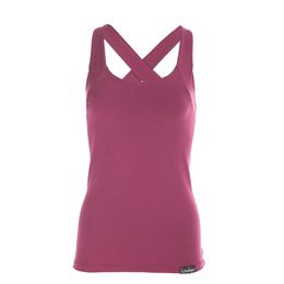 WINSHAPE Cross Back Top WVR25 in berry love | Gr.: S