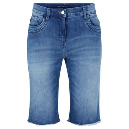 Betty Barclay Jeans-Shorts mit aufgesetzten Taschen in Light Blue Denim | Gr.: 42