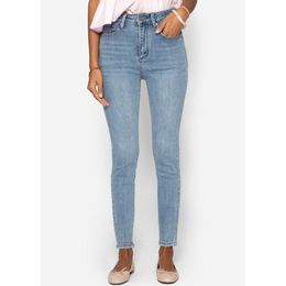 SASSYCLASSY Highwaist Skinny Jeans in Hellbau | Gr.: 34
