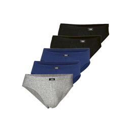 JBS of Denmark JBS Mini Slip / Unterhose Organic Cotton in Blau / Grau / Schwarz | Gr.: XXL