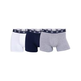 CR7 Boxershort 3er Pack in Wei&szlig;/Grau/Dunkelblau | Gr.: S