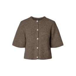 Pieces Strickjacke in Morel | Gr.: XL