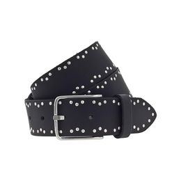 Vanzetti Gürtel Leder in black | Gr.: 85 cm