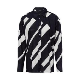 Opus Hemdbluse Fenlo Stripe in schwarz weiß | Gr.: 36