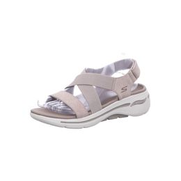 Skechers Outdoorsandalen GO WALK ARCH FIT - TREASURED in taupe | Gr.: 42