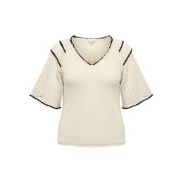 Only Carmakoma Strickpullover in Pumice Stone | Gr.: S