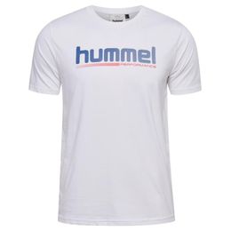 Hummel T-Shirt Hmlpulse Lebensstil Herren in WHITE | Gr.: XL