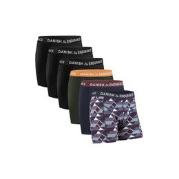 DANISH ENDURANCE Boxershorts Classic Trunks in Multicolor | Gr.: XXL