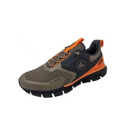 Jako Sneakers "Arcus" in Khaki/ Orange | Gr.: 44