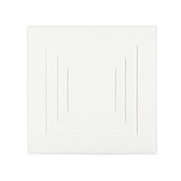 Vossen Badematten Feeling weiß - 0300 in weiß - 0300 | Gr.: 60 x 60 cm