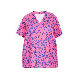 Swirly Women Plus Size Blouse in Rose | Gr.: XXL
