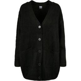 Urban Classics Gestrickte Strickjacke in black | Gr.: XS
