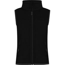 Normani Outdoor Sports Kinder Fleeceweste Kiana in Schwarz | Gr.: 110/116