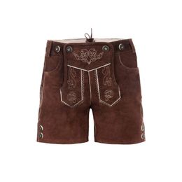 Edelnice Lederhose in dunkelbraun | Gr.: 140