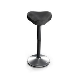 CLOUVOU - Nexus - ergonomischer Hocker (57-82cm) - Schwarz