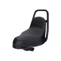 Sattel / Sitz Chopper schwarz f&uuml;r Puch