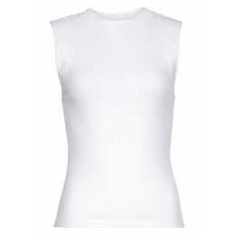 Lascana Ripptanktop in weiß | Gr.: 32/34